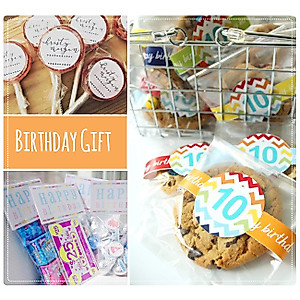 200Pcs Candy Treat Bags 4" x 6" Clear Cellophane Bag Thickening Plastic Party Favor Bags for Birthday Wedding Cookie Gift Lollipop Sticks Chocolate