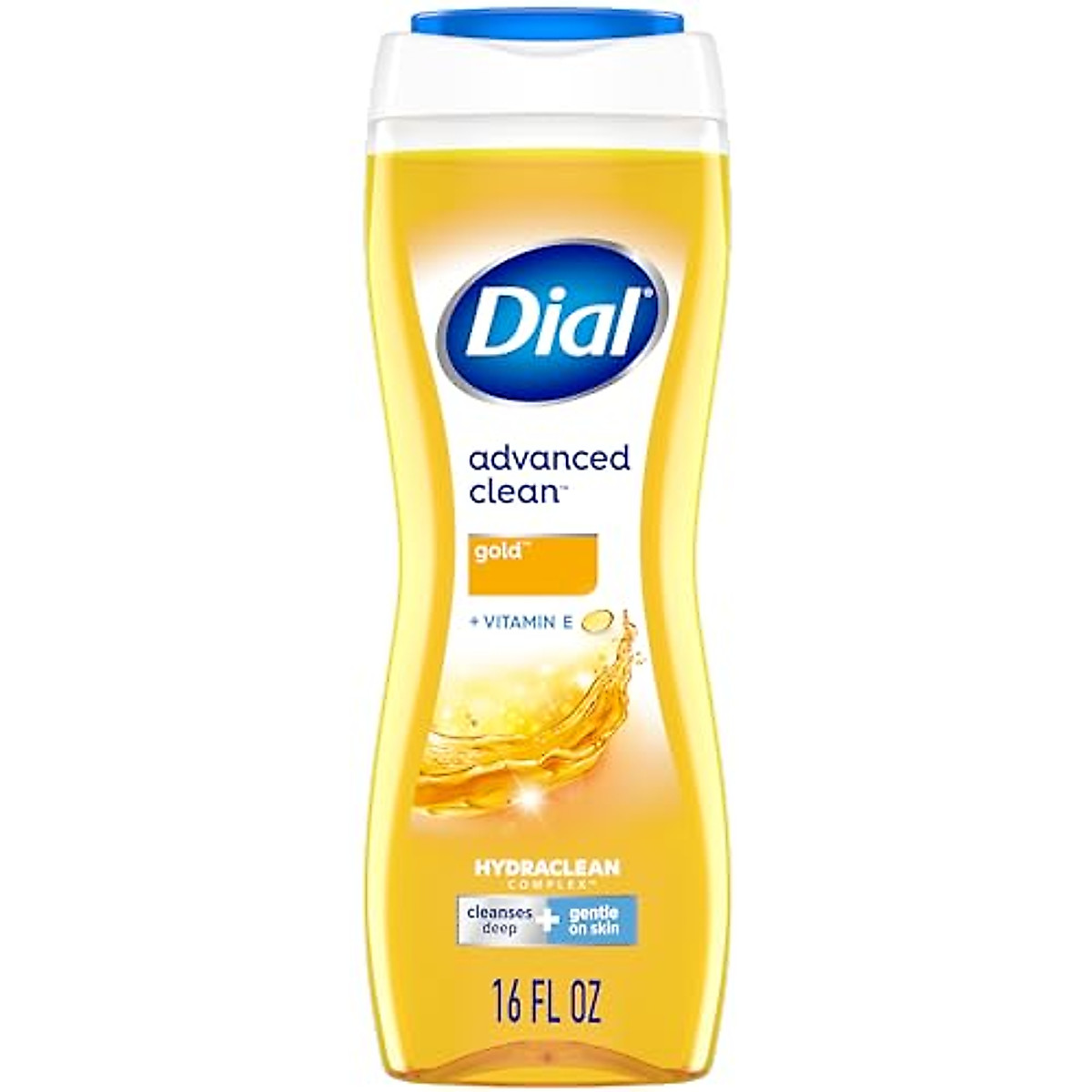 Dial Body Wash, Advanced Clean Gold, 16 fl oz, Pack of 6