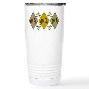 CafePress Vintage Scooter Stainless Steel Travel Mug Stainless Steel Travel Mug, Insulated 20 oz. Coffee Tumbler