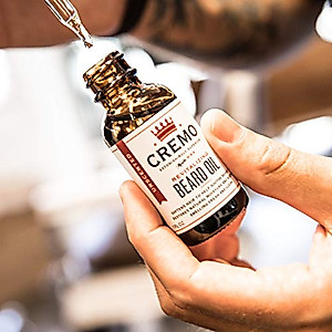 Cremo Unscented Revitalizing Beard Oil, Restores Moisture, Softens and Reduces Beard Itch for Facial Hair of All Lengths, 1 Oz