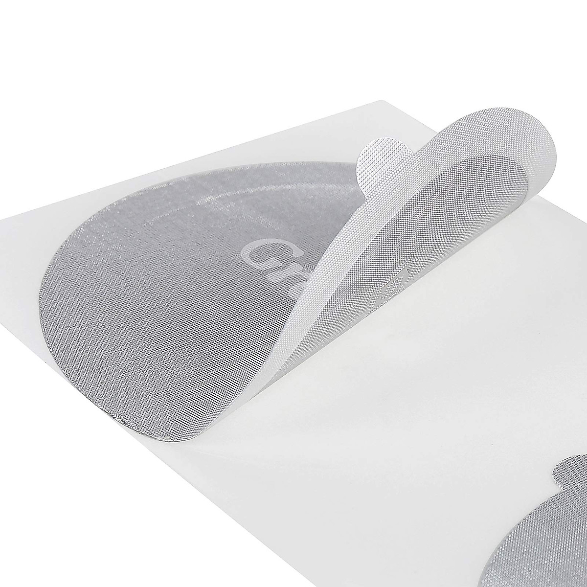 Grasseed Aluminum Foils Lids to Reuse Coffee Pods Compatible with Nespresso VertuoLine Capsules-100 Pcs