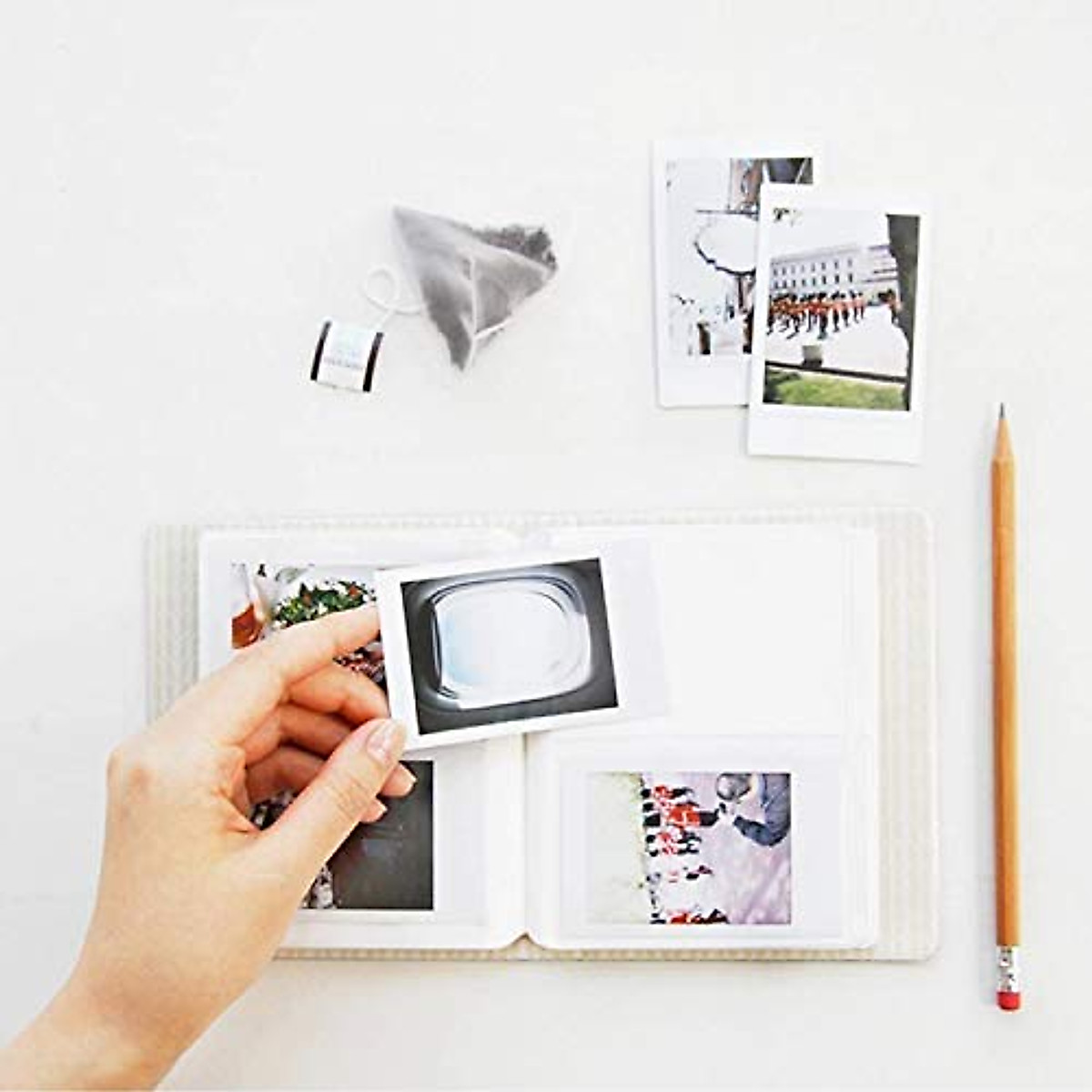 CAIUL Camera Accessories Bundle Compatible with Fujifilm Instax Mini 11, Ice Blue Lemon