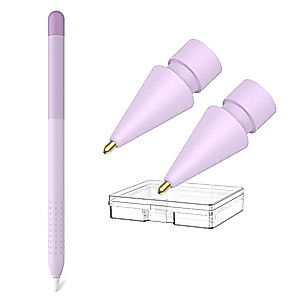 Apple Pencil 1st Generation Case + 2 Pack Apple Pencil Tips