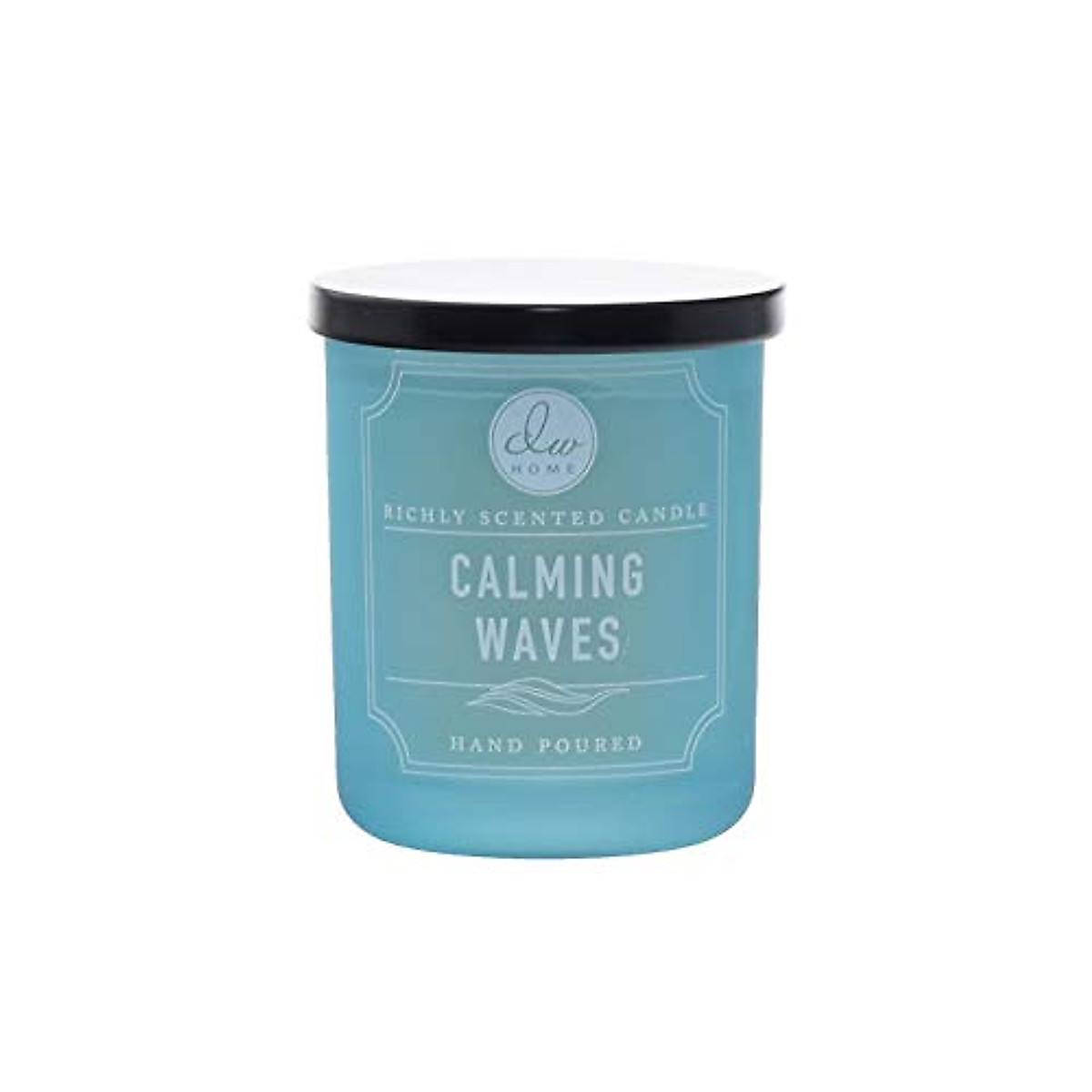 DW Home, Medium Single Wick Candle, Calming Waves