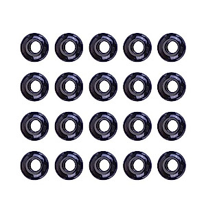 COHEALI Gemstone Jewelry 20pcs Gemstone Natural Gemstone Beads Gemstone Beads Crystal Beads Gemstones Loose Beads Round Beads DIY Beads Beading Kits Natural Beads Kit Beads