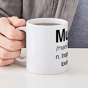 CafePress Mum Inspirational Mug Ceramic Coffee Mug, Tea Cup 11 oz