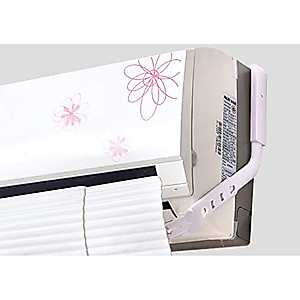 Adjustable Foldable Air Conditioner Deflector Confinement Air Deflector Outlet Air Wing Air Cooled Baffle Wind Direction Telescopic Windshield for Home