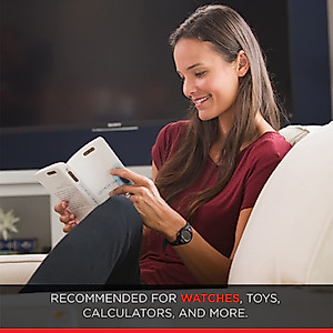 Rayovac LR44 Battery, Silver Oxide 303, 357, AG13, or SR44 1.5 Volt Batteries (3 Battery Count)