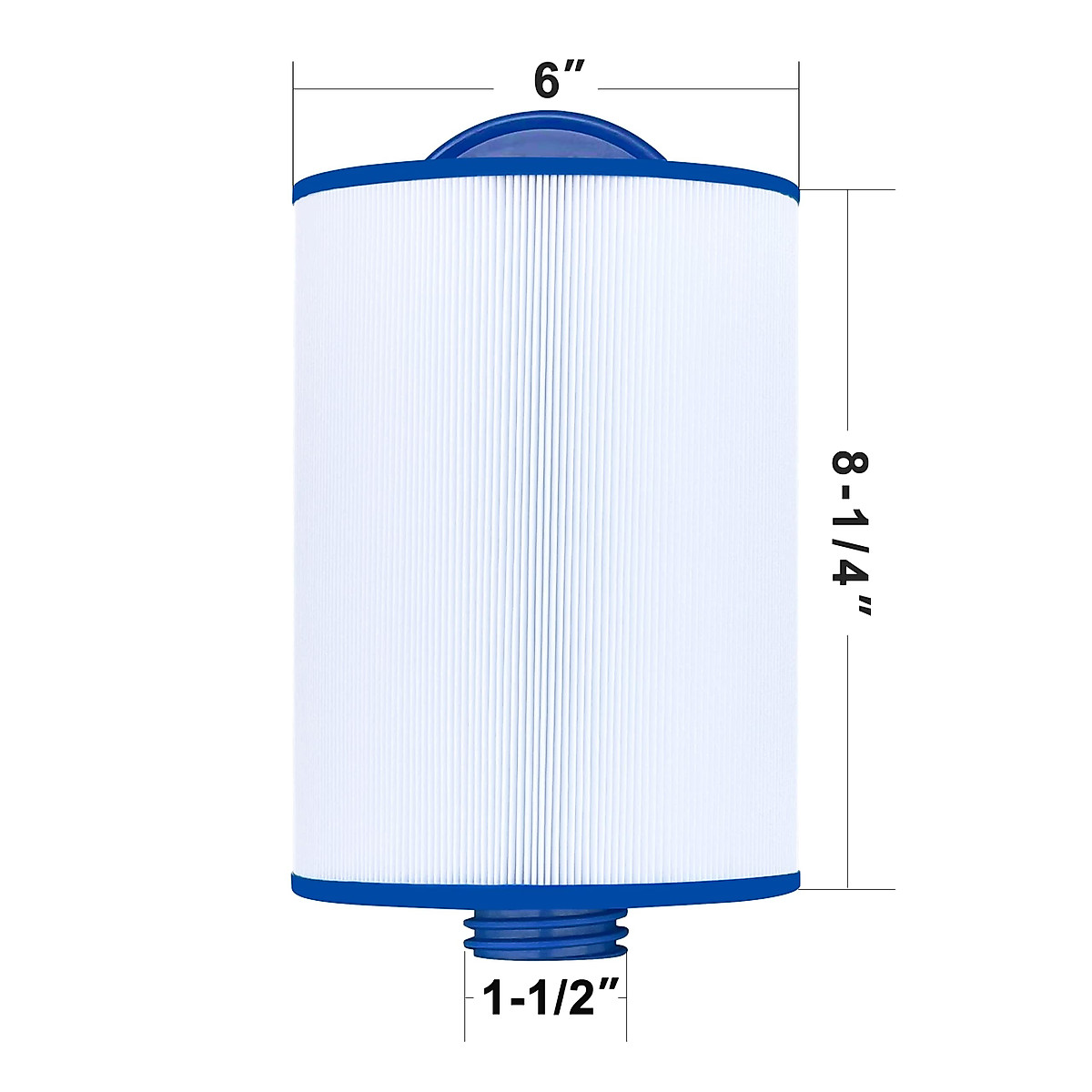 Cryspool Coarse-Thread Spa Filter Compatible with 6CH-940, PWW50P3 (NOT PWW50P4), FC-0359, Waterway Vita Aber,Viking Spa Hot Tub Filter, 45 Sq.Ft,2 Pack