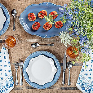 Juliska Berry & Thread 16" Platter - Chambray