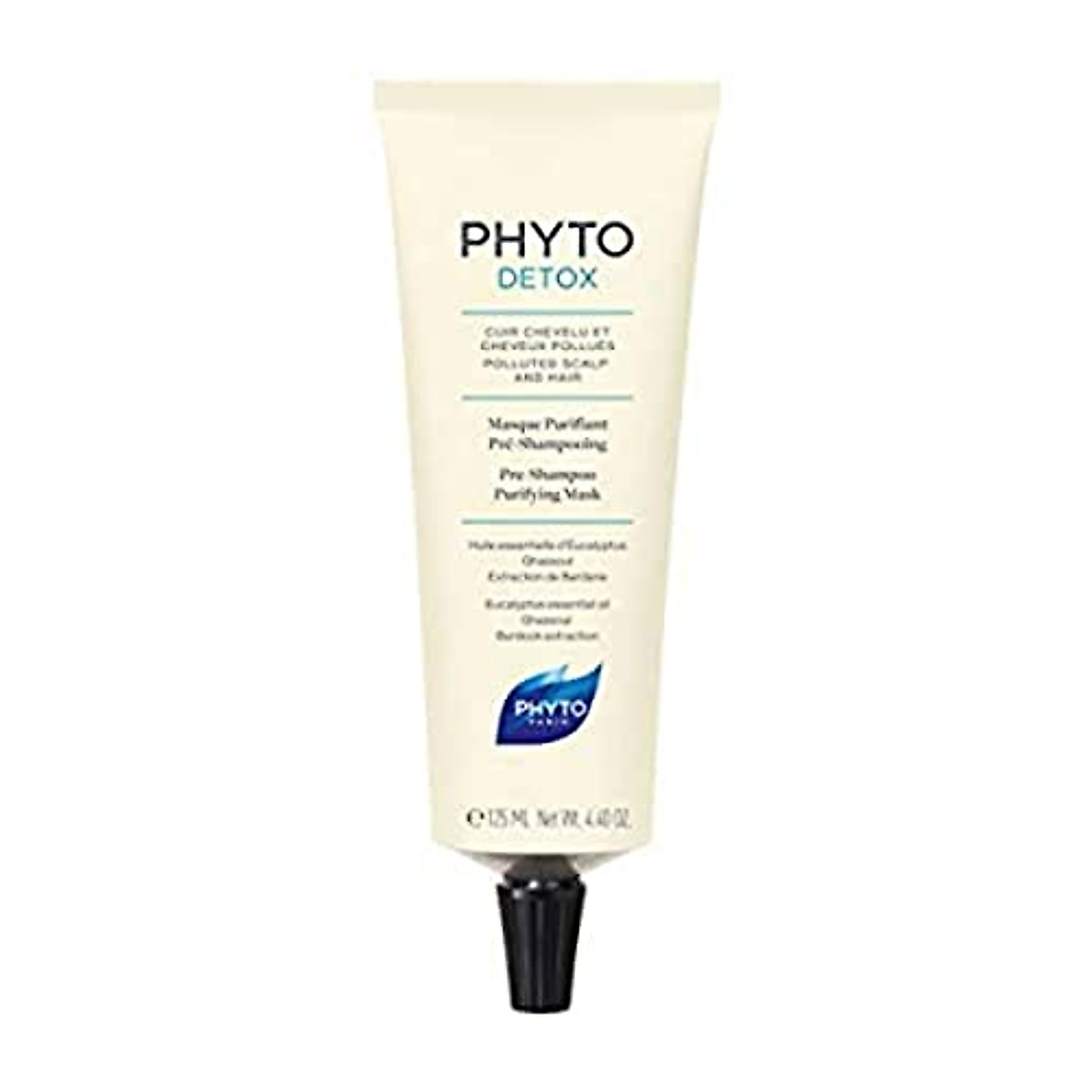 PHYTO Phytodetox Pre-shampoo Purifying Mask, 4.40 Fl Oz