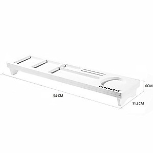CYBERNOVA Desk Organiser Office Small Objects Storage Keyboard Commodity Shelf
