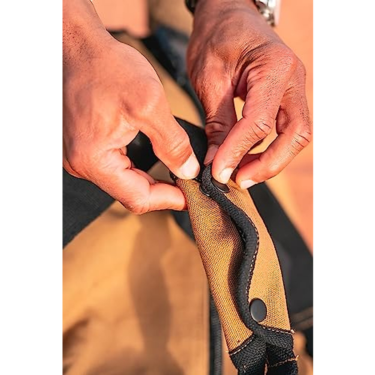 Stansport 2 Tone Zippered Duffel Bag 36" Length (1240)