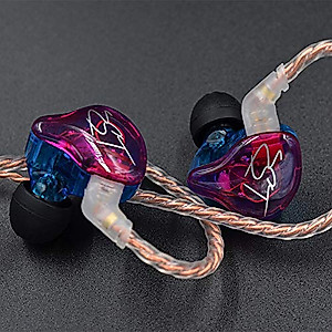 KZ ZST Pro Dynamic Hybrid Dual Driver in-Ear Headphones (Color Without Mic)