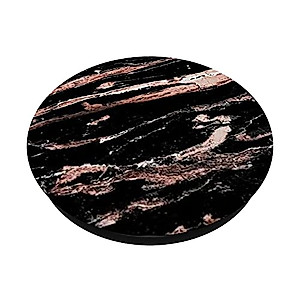 Rich Rose Pink and Black Illustration Pattern Phone Popper PopSockets Swappable PopGrip