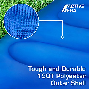 Active Era Ultra Lightweight Sleeping Bag Indoor & Outdoor - Compact, Ultralight Sleeping Bag for Warm Weather - Sleeping Bag for Camping, Warm Weather, Sleepovers, Fishing, Outdoor Camping and Hiking