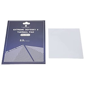 Thermalright Thermal Pad 14.8 W/mK Non Conductive Heat Dissipation Silicone Pad for PC Laptop Heatsink CPU/GPU/LED Graphics Card Motherboard Silicone Grease Multi-Size Pad (120x120x2.5mm)