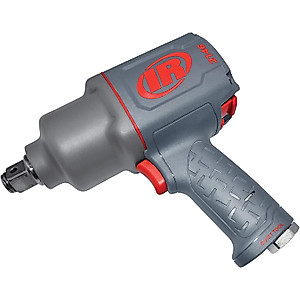 Ingersoll Rand 2146Q2MAX 1" Air Impact Wrench, Quiet, 2,000ft-lbs Nut-busting torque, Maintenance Duty, Pistol Grip