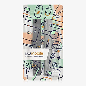 kwmobile Straps Compatible with Huawei Watch GT3 Pro (46mm) / GT Runner/Watch 3 Straps - 2x Replacement Silicone Watch Bands - Black/Grey