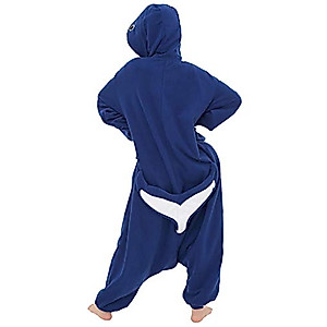 SAZAC Whale Kigurumi Onesie Costume Blue