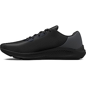 Under Armour Men's Charged Pursuit 3 Running Shoe, Black (002)/Black, 7