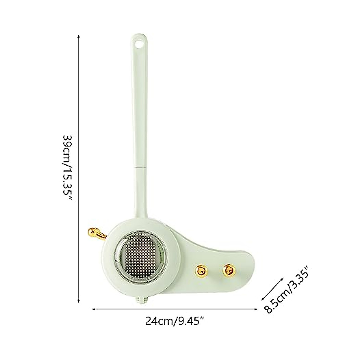 Wall Mounted Toilet Brush With Snail Shape Holder Toilet Cleaner Long Handle Cleaning Brushes For Bathroom Accessories Toilet Cleaning Brush