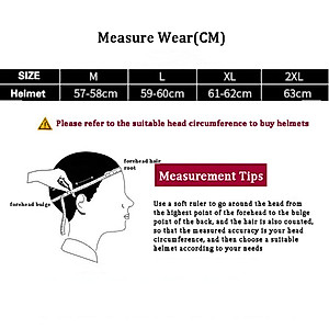 Bluetooth Motorcycle Dual Visor Helmet DOT Approved Flip Up Modular Unisex-Kids Full Face Helmet for Off-Road Motocross ATV Snowmobile Cruiser Bobber Skull Pattern Helmet-I-XX-Large