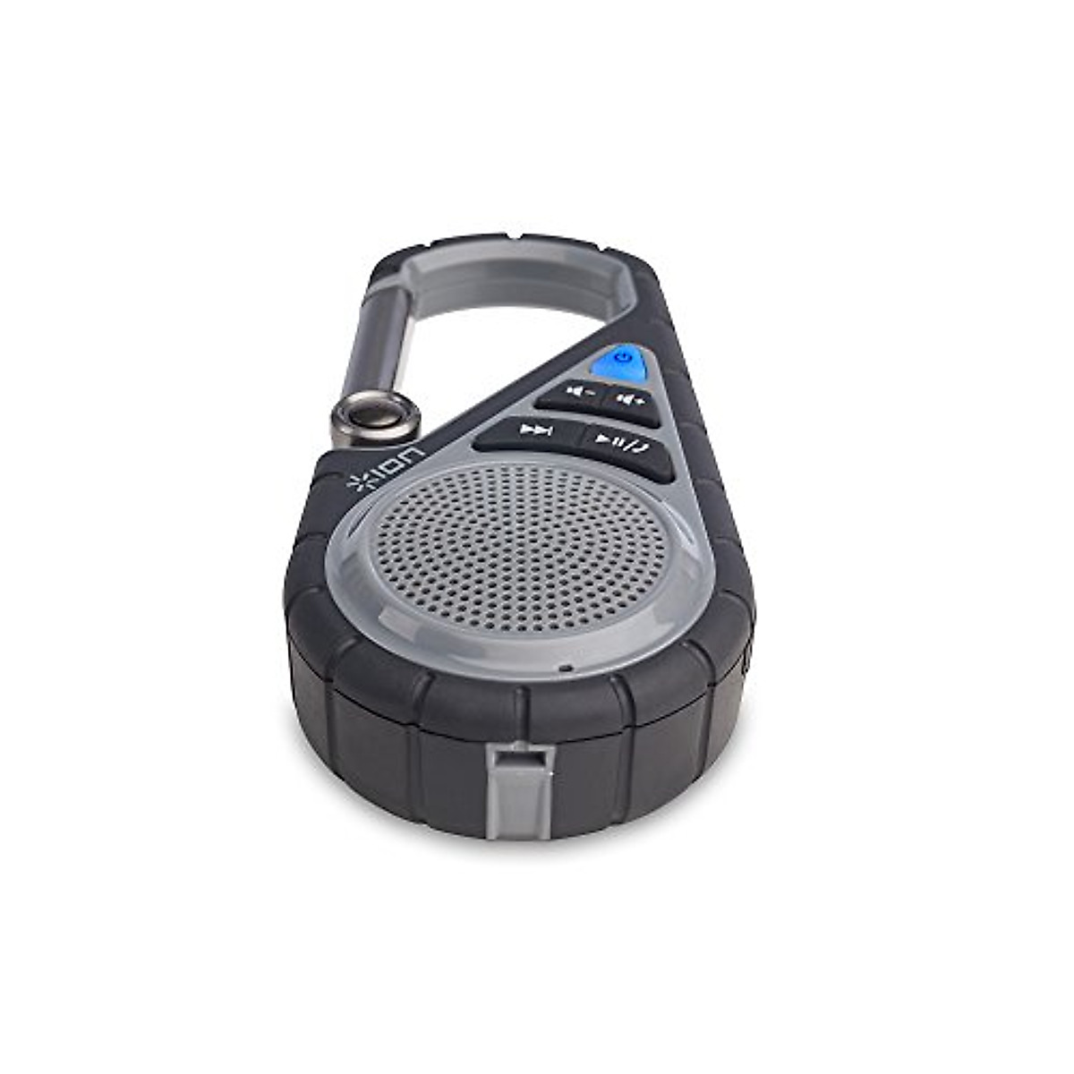 ION Audio Clipster Active | Bluetooth Clip-On Outdoor Speaker with Waterproof Rubber Covering & Mounting Bracket