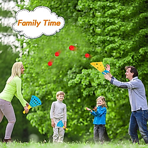 DuduLand Outdoor Games for 4 5 6 7 8 Year Old Boys Girls Gift, Pop Catch Ball Yard Games for Kids Ages 4-8-12, Beach Outdoor Toys for Kids Ages 4-8-12, Birthday Funny Gifts for 4 5 8 Year Old Boys