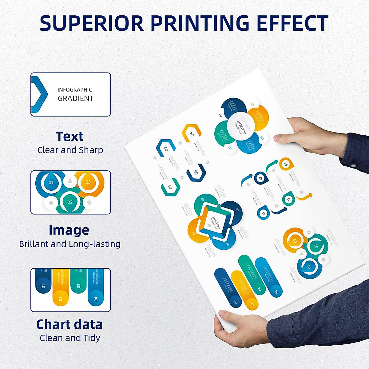InkSpirit Remanufactured Ink Cartridge Replacement for Canon PG-40 CL-41 PG40 CL41 Black Color Use in Pixma MP140 iP2500 MP470 MP190 MP160 iP2600 iP1800 MP210 iP1900 iP1700 iP1600 (1 Black, 1 Color)