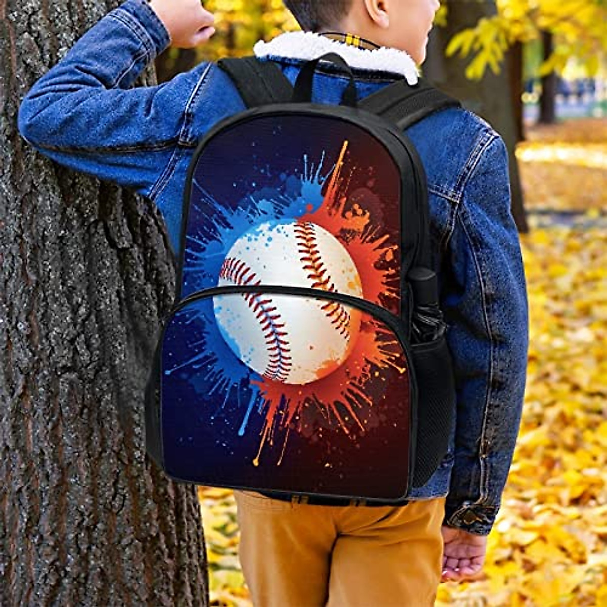 DMOYALA Ice and Fire Football Backpack for Girls Elementary School Kid Bookbag Aesthetic Preppy Girls School Bag Book Bag Laptop Daypack Rucksack