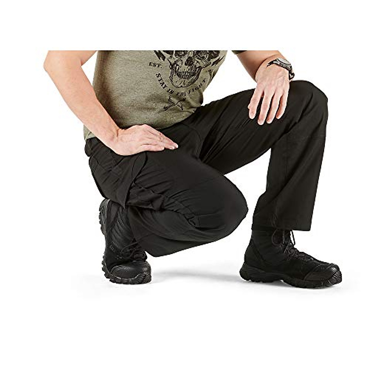 5.11 Men's Stryke Tactical Cargo Pant with Flex-Tac, Style 74369, Black, 36W x 32L