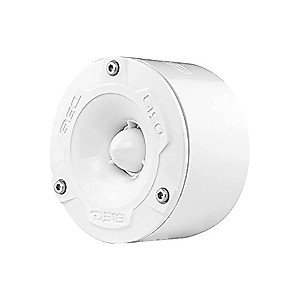 DS18 NXL-T1 Marine 1” VC Waterproof Aluminum Bullet Tweeter 240W Max, 4 Ohms, Built in Crossover - Great for Boats, Motorsports, Motorcycle ATV UTV (2 Water Resistant Speakers)