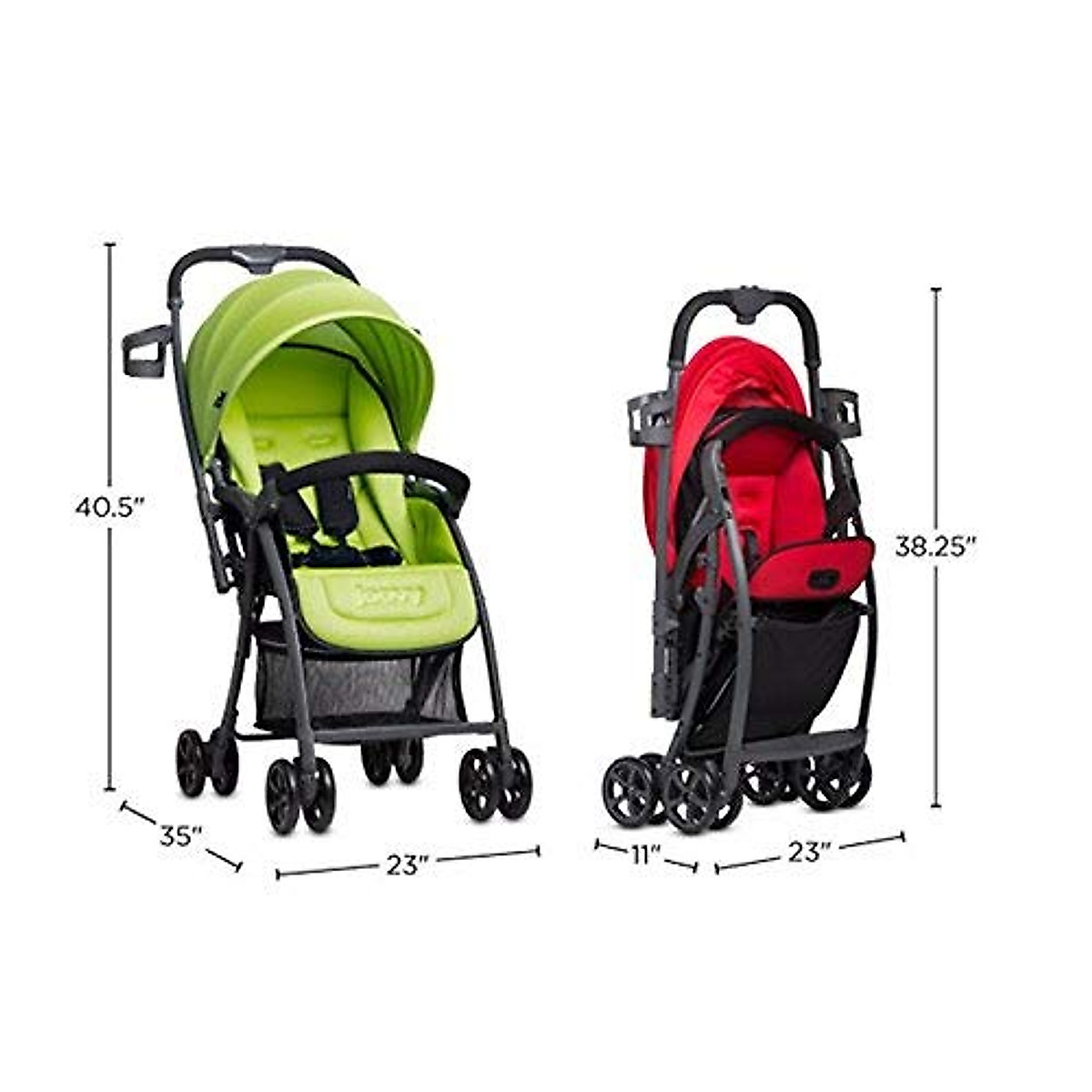 Joovy Balloon Stroller, Red