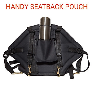 BKC UH-KS222 Universal Sit-On-Top Soft Padded Kayak Seat and Backrest with Water Bottle Pouch for Fishing/Kayaking/Rafting/Canoeing by Brooklyn Kayak Company (1 pack)