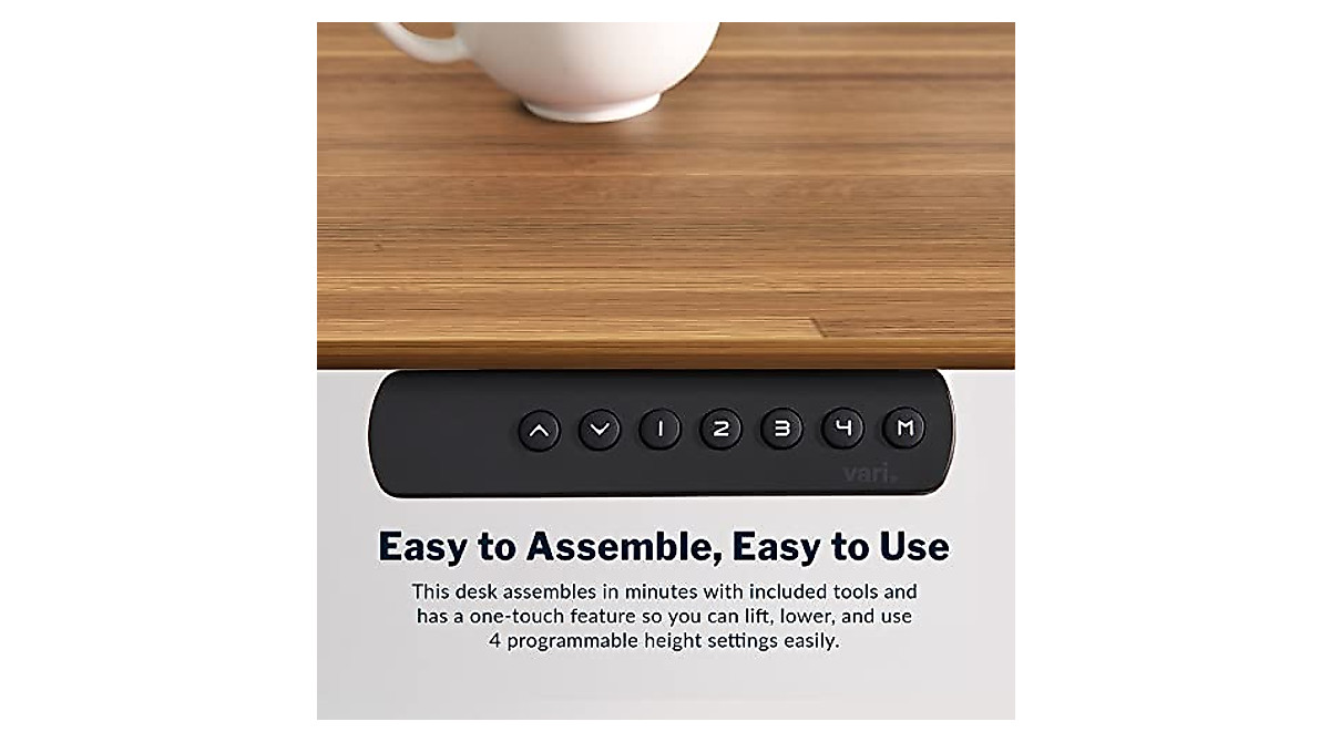 Vari Electric Standing Desk: Dual Motor, Adjustable Height Office Desk