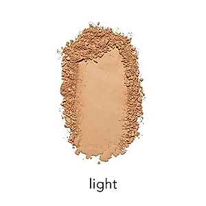 Jouer Soft Focus Hydrate & Setting Powder - Pressed Powder with Matte Finish - Blurs Fine Lines and Pores - Set Face Makeup Foundation or Concealer - For All Skin Tones, Light