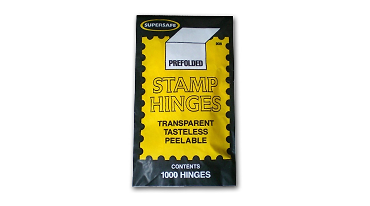Supersafe Stamp Hinges Five Pack for Album Attachments