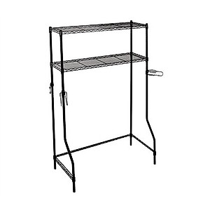 DormCo Over The Bed Shelf Supreme - Suprima Adjustable Shelving - Black