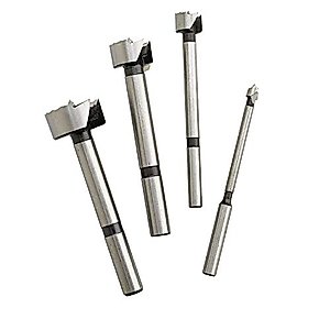 Fisch 4 Pc Wave Cutter Forged Forstner Bit Set - Fractional