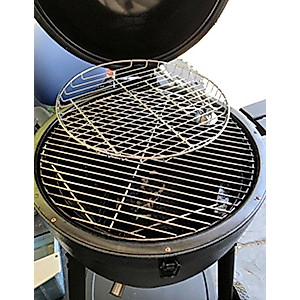 ZHOUWHJJ BBQ Stainless Steel 19.5 Inches Round Cooking Grate Cooking Grid Fit for Akorn Kamado Ceramic Grill and Other Grills