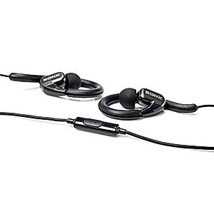 SONXTRONIC XDR-1000 BB Premium Fashion Soft Touch Earhook Earbud Sport Running Headphones with Microphone Bass Boxes Design