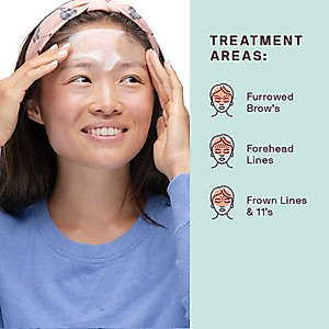 Dermaclara Forehead Patch - Forehead Wrinkle Patches for Face Overnight, Silicone Patches, Reusable Treatment for Wrinkles, Repair & Restore, Up to 30 Uses - 1 Patch