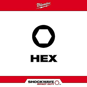 Milwaukee 48-32-4617 8 Piece Metric Hex Insert Bit Set