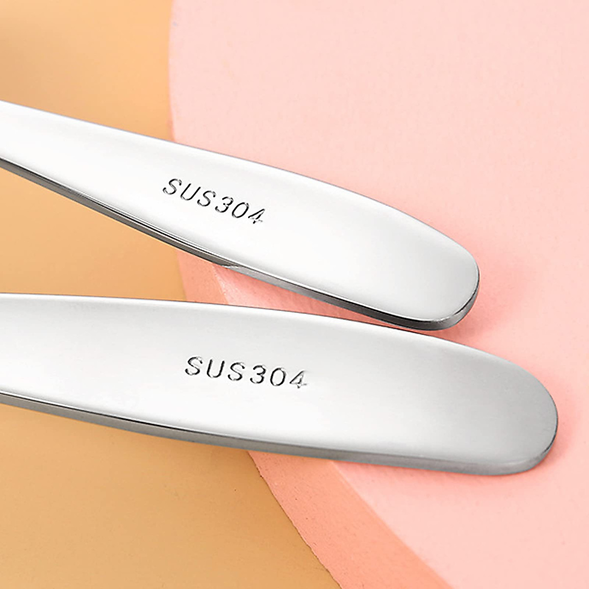 VANRA Premium 18/8 Stainless Steel Children Cutlery Set 5.8-inch Kids Dinner Forks Set 4 Pieces Silverware Flatware Utensil Set for Home School (4 Forks)