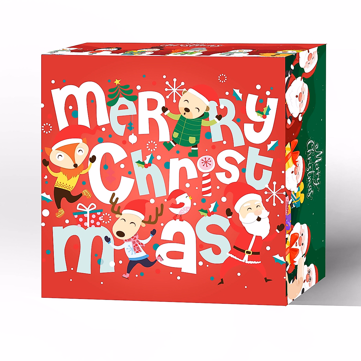 LIAM&AVA Christmas Squishy Toys, 26 PCS Mochi Squishies Bulk Toy for Girls Boys Kids, Christmas Party Favors, Fidget Sensory Goodie Bags Filler Gifts Decorations