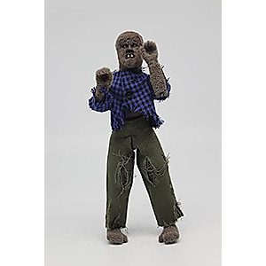 Mego Action Figures, 8” New Mego Werewolf - Full Body Flock (Limited Edition Collector’s Item)