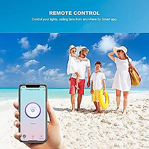 XENON Smart Dimmer Switch,3-Way Switch,Neutral Wire Required,2.4Ghz WiFi Dimmer Switch Compatible with Alexa and Google Home,Remote & Voice Control,ETL and FCC Certified,No Hub Required,White,1 pack