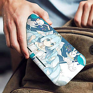 DLseego Switch Lite Skin Pretty Pattern Full Wrap Skin Protective Film Sticker Design for Switch Lite- Blue Girl