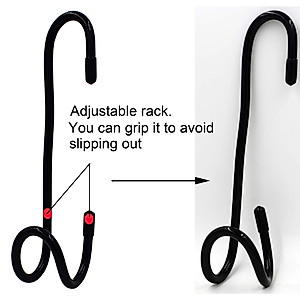 YYST Closet Guitar Hanger Display Rack Guitar Bar Hanger - No Guitar Included